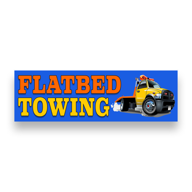 Dining Room Open Vinyl Banner 5 Feet Wide by 2 Feet Tall