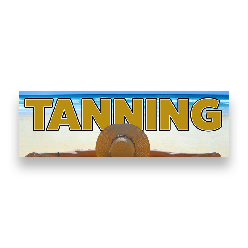 TANNING SALON Arrow 2 Pack Double-Sided Yard Signs 16" x 24" with Metal ...