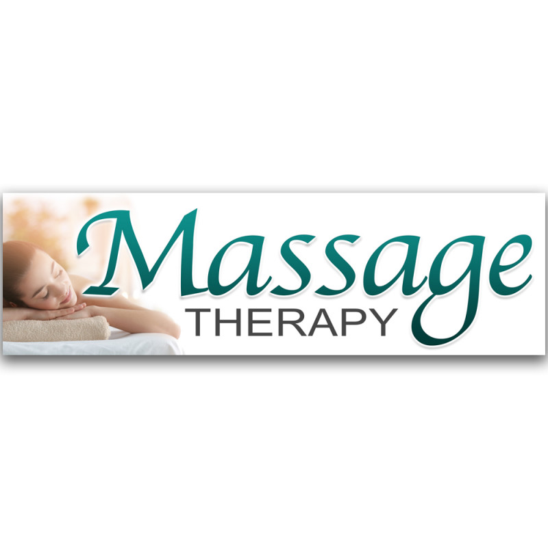 2 Pack Massage Therapy 16" x 24" Yard Sign - Double-Sided Print, with ...