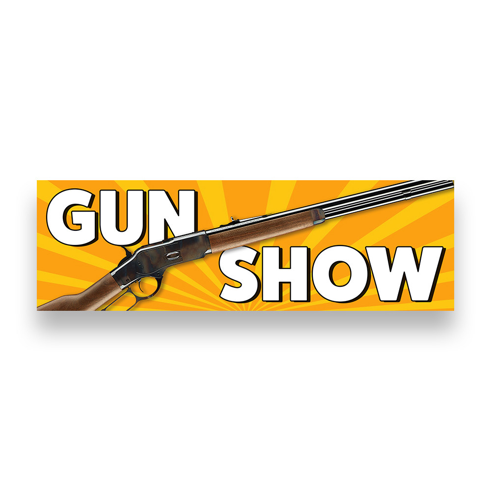 GUN SHOW Vinyl Banner with Optional Sizes (Made in the USA) | eBay