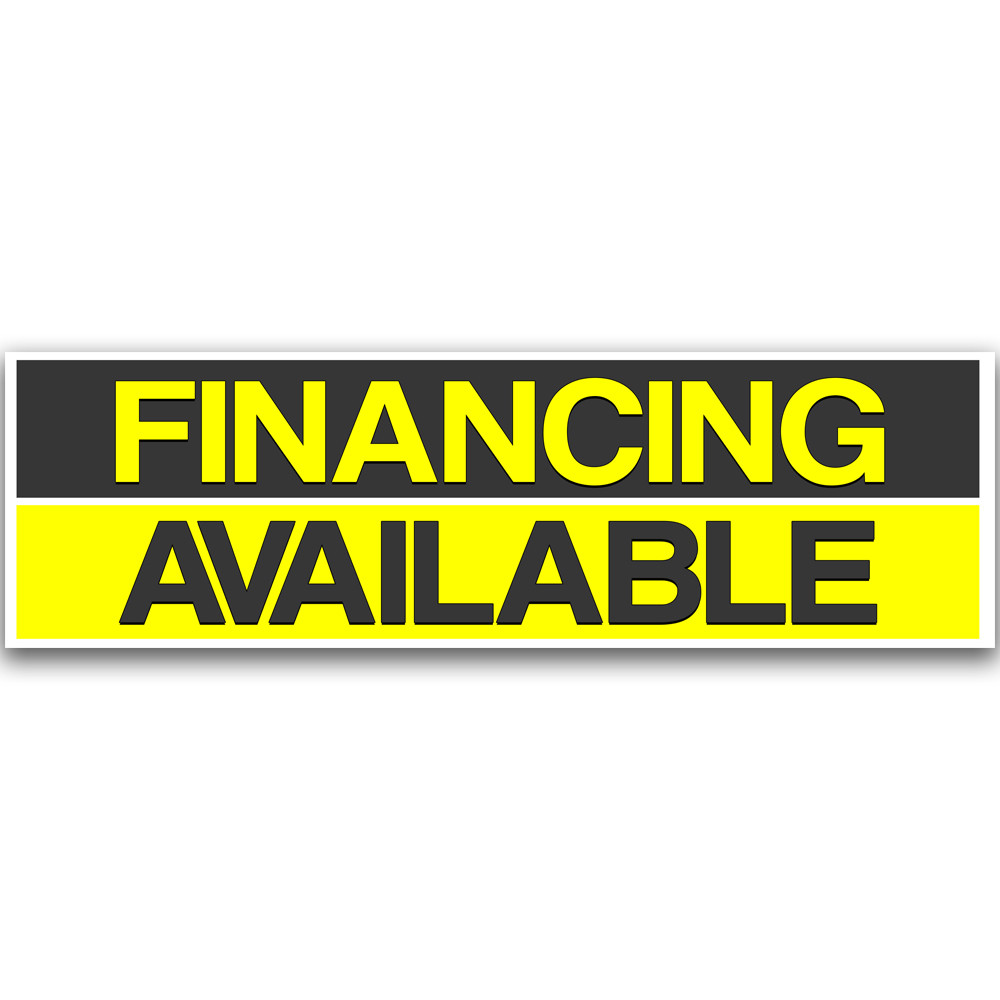 Financing Available Vinyl Banner with Optional Sizes (Made in the USA ...