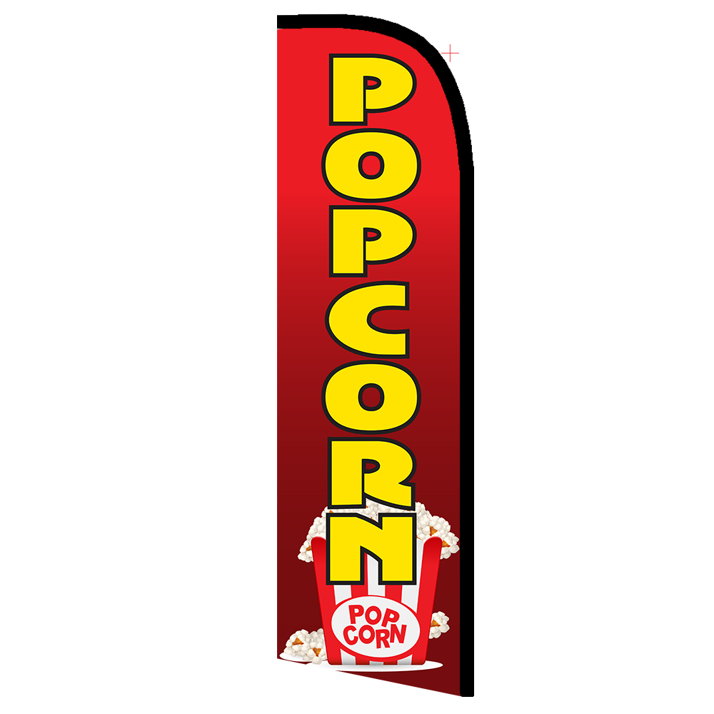 Popcorn Windless Feather Flag Bundle (Complete Kit) OR Optional ...