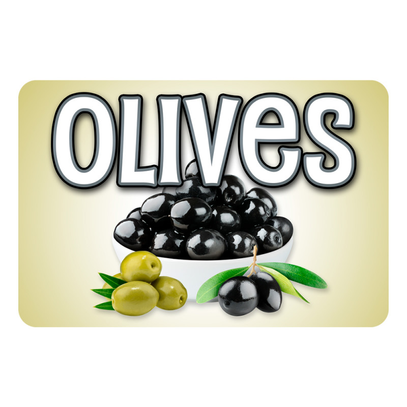 Olives 12 Pack Yard Signs - Each Sign is 24" x 16" Single-Sided and ...