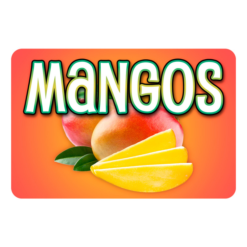 Mangos 12 Pack Yard Signs - Each Sign is 24" x 16" Single-Sided and ...