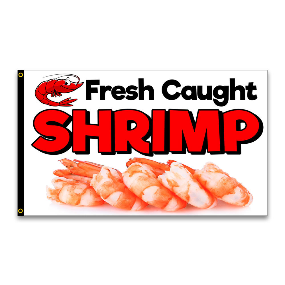 SHRIMP Premium 3x5 foot Flag OR Optional Flag with Mounting Kit | eBay