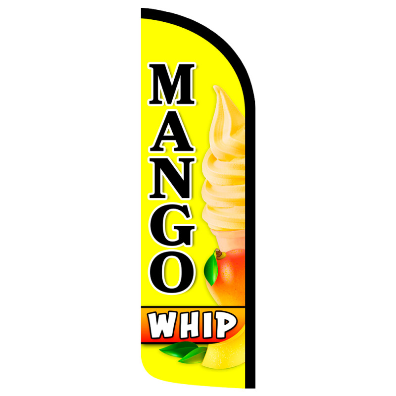 Mango Whip Premium Windless Feather Flag Bundle (Complete Kit) OR ...