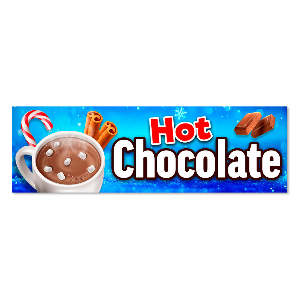 Hot Chocolate Vinyl Banner with Optional Sizes (Made in the USA) | eBay