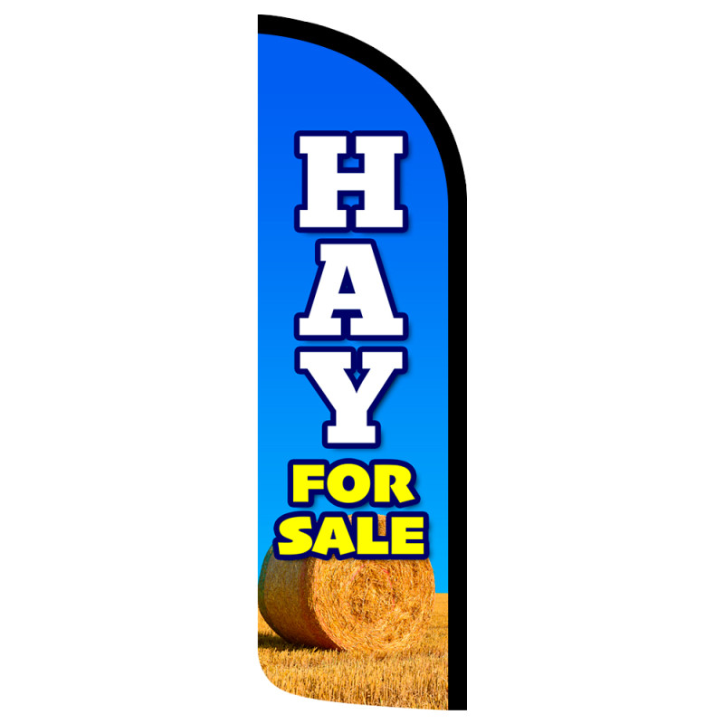 HAY For Sale Premium Windless Feather Flag Bundle (Complete Kit) OR ...