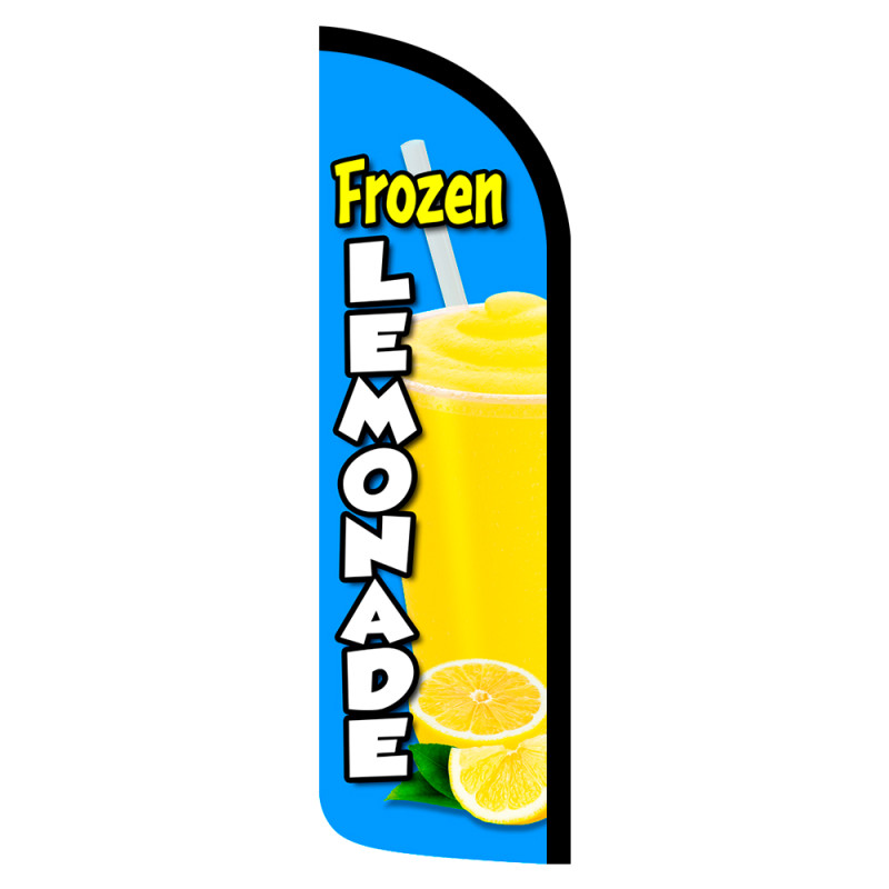 Frozen Lemonade Premium Windless Feather Flag Bundle (Complete Kit) OR ...