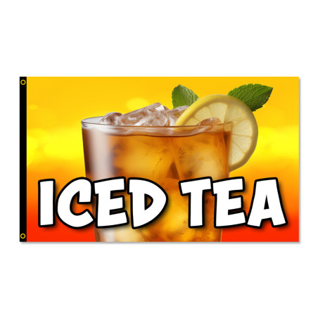 Iced Tea Premium 3x5 Foot Flag OR Optional Flag with Mounting Kit