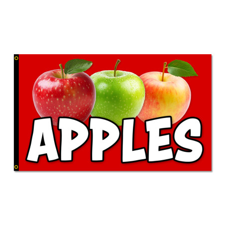 Apples Premium 3x5 foot Flag OR Optional Flag with Mounting Kit